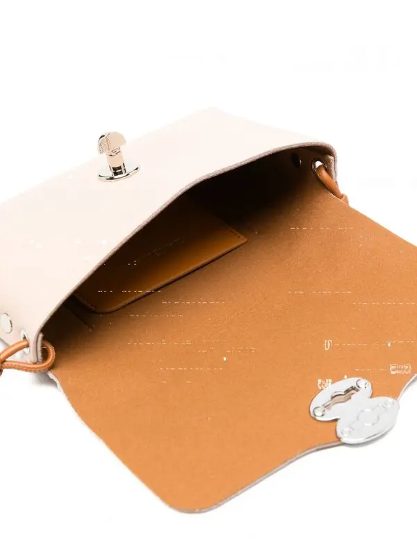 ZANELLATO Lettera Daily Leather Clutch - Pink