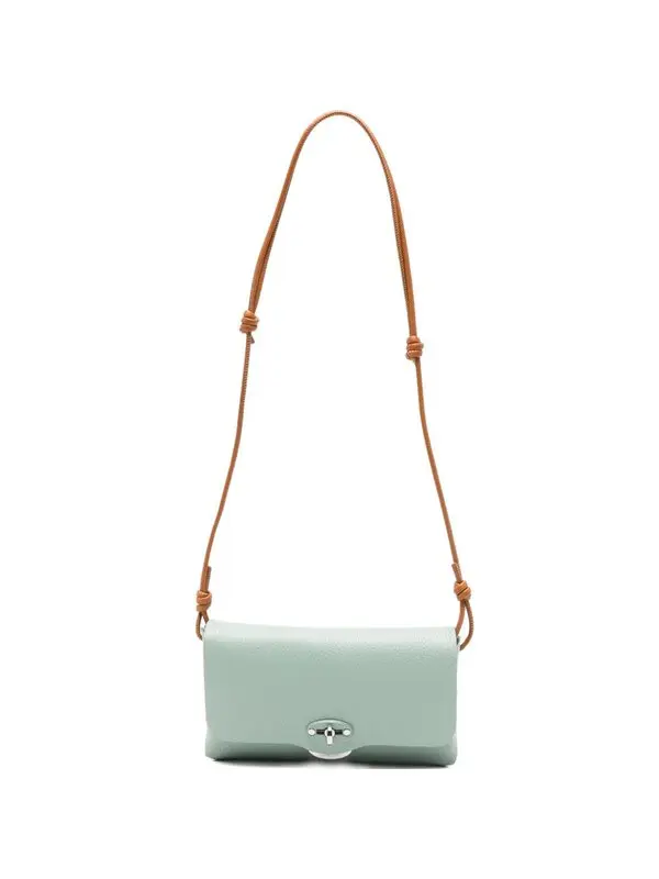ZANELLATO Lettera Daily Leather Clutch - Green