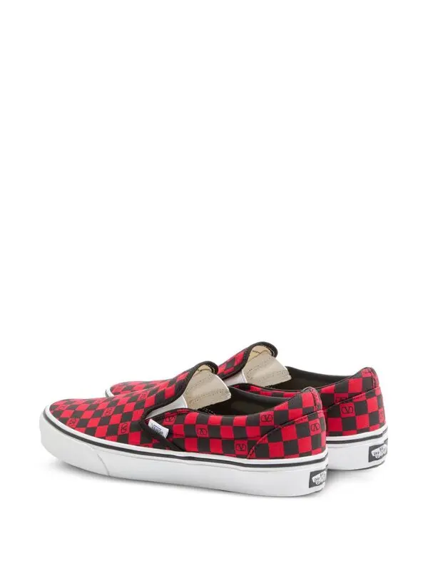 VALENTINO GARAVANI X VANS Canvas Slip-on Sneakers