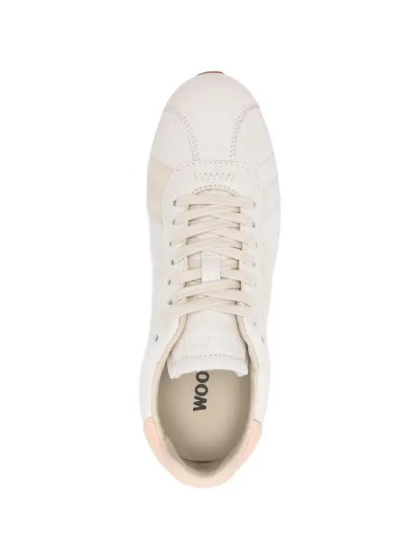 Woolrich Flat Leather Sneakers - White