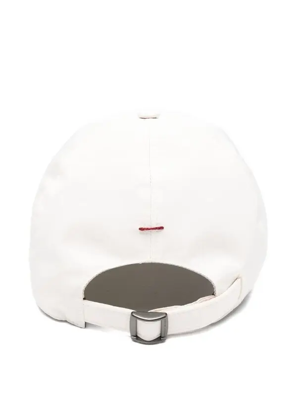 Brunello Cucinelli Logo Baseball Cap - White