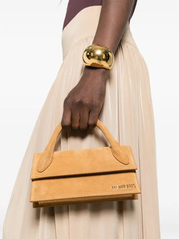 Jacquemus Le Chiquito Long Leather Handbag - Beige