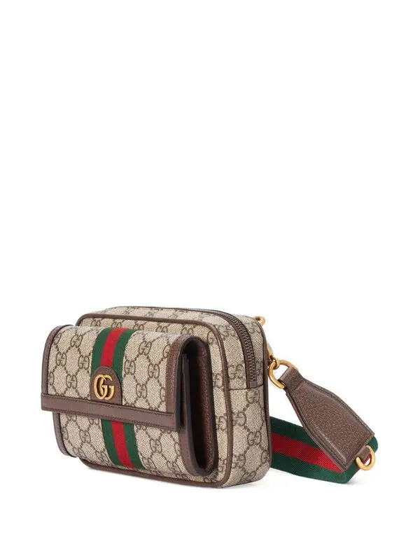 Gucci Ophidia Gg Mini Bag - Brown