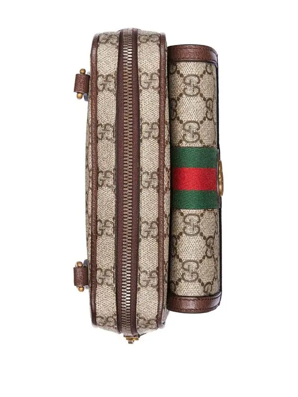 Gucci Ophidia Gg Mini Bag - Brown