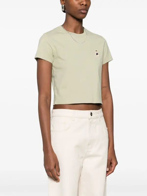 Maison Kitsuné Dressed Fox Cotton T-shirt - Green