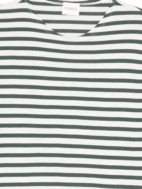 Closed Striped T-shirt - Green