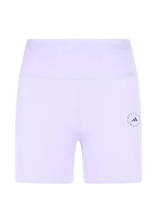 Adidas By Stella McCartney Logo Shorts - Purple