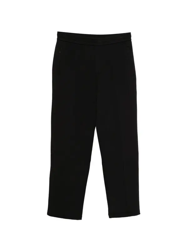 Emporio Armani Cotton Sweatpants - Black