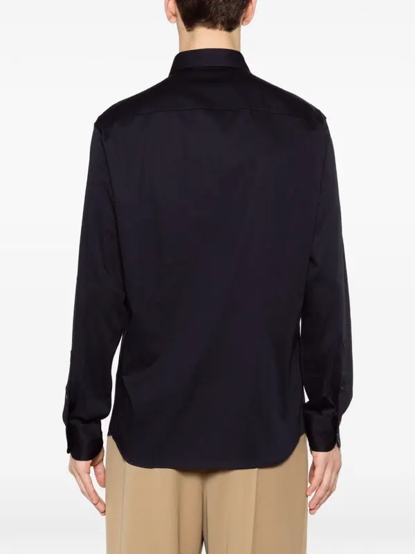 Emporio Armani Cotton Shirt - Blue
