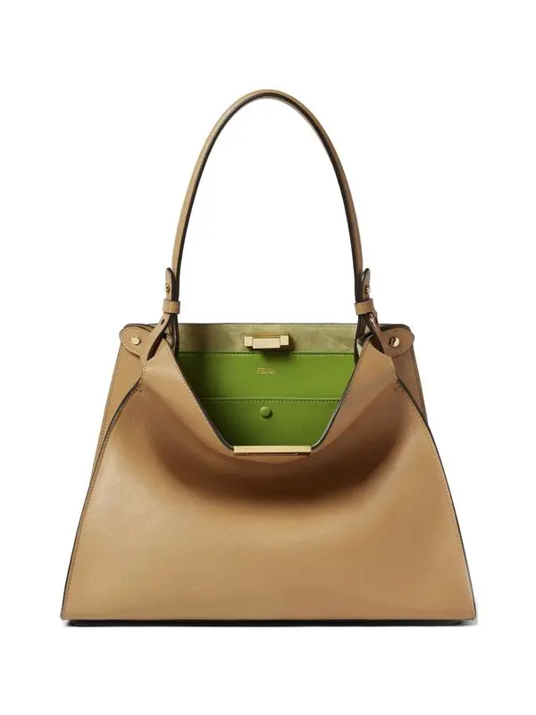 Fendi Way Medium Leather Tote