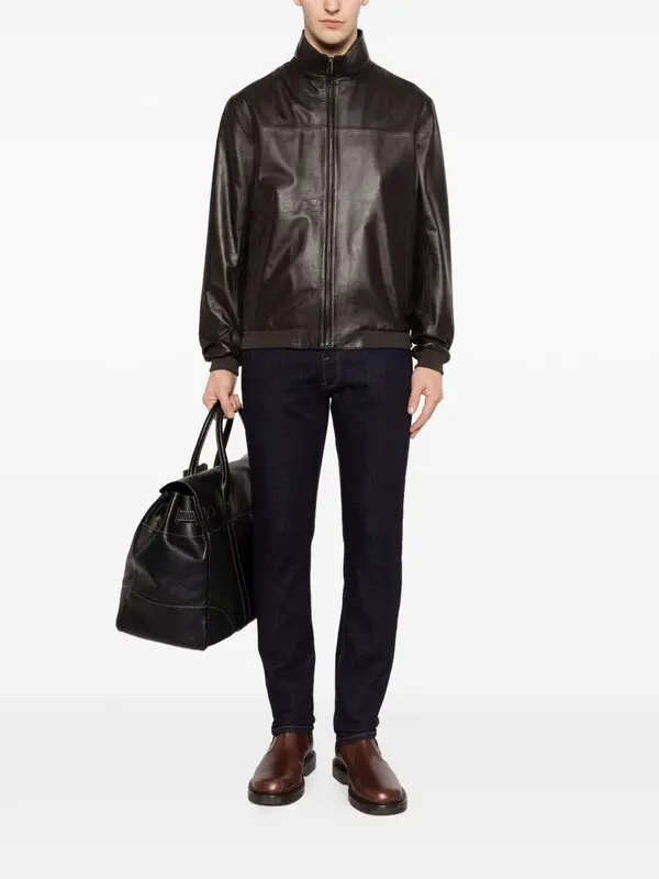 Emporio Armani Cotton Denim Jeans - Blue