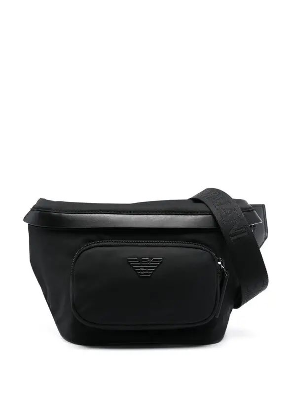 Emporio Armani Nylon Belt Bag - Black