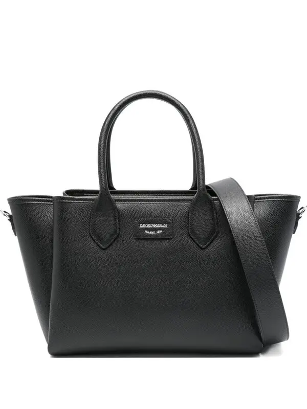 Emporio Armani Medium Tote Bag - Black