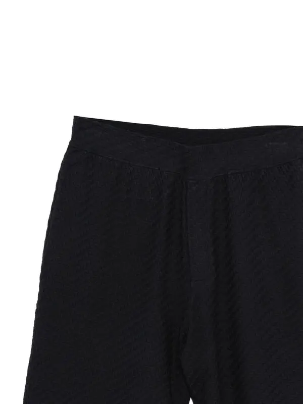 Emporio Armani Knitted Textured Shorts