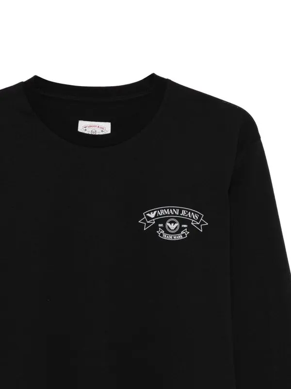 Emporio Armani Cotton T-shirt - Black