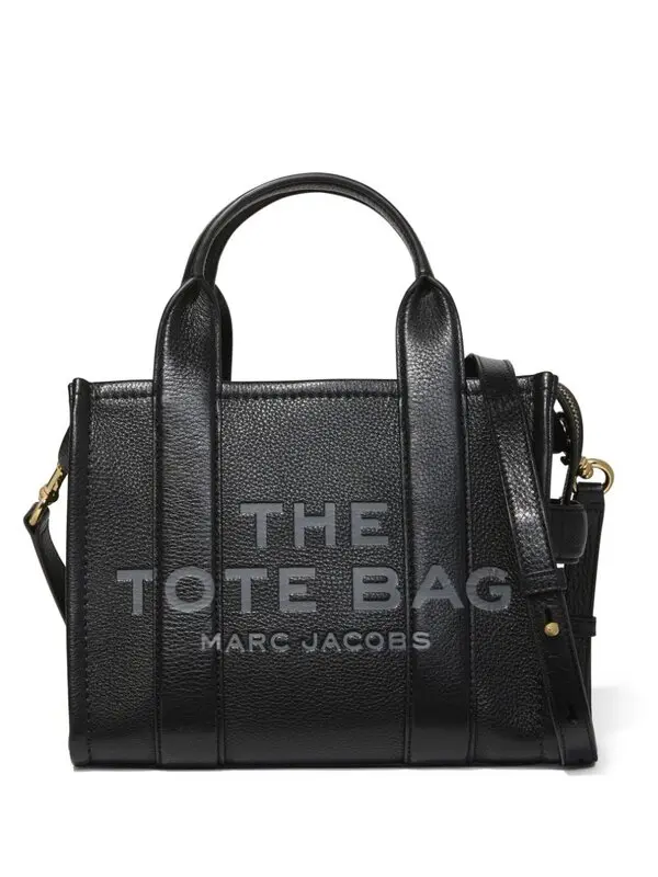 Marc Jacobs The Small Tote Leather Tote - Black