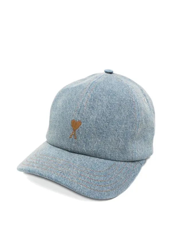 Ami De Coeur Denim Cap - Sky Blue