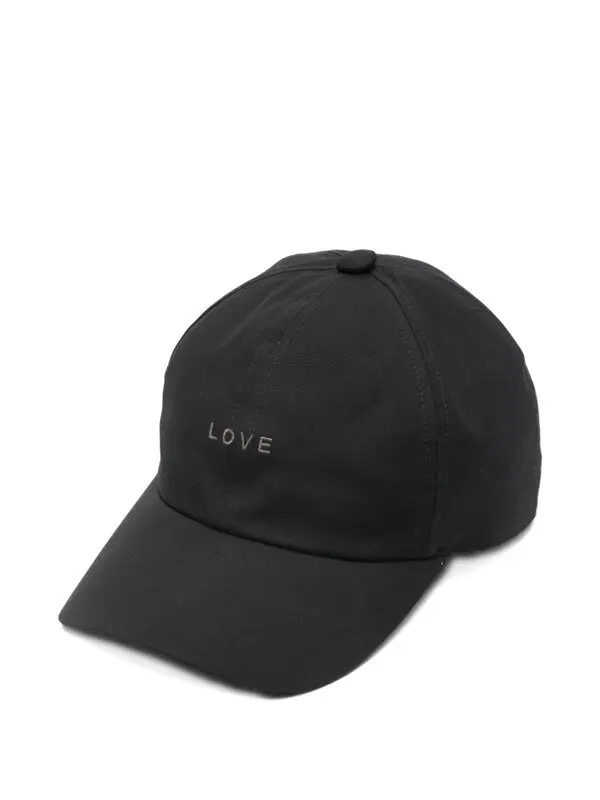 Rick Owens Embroidered Baseball Cap - Black