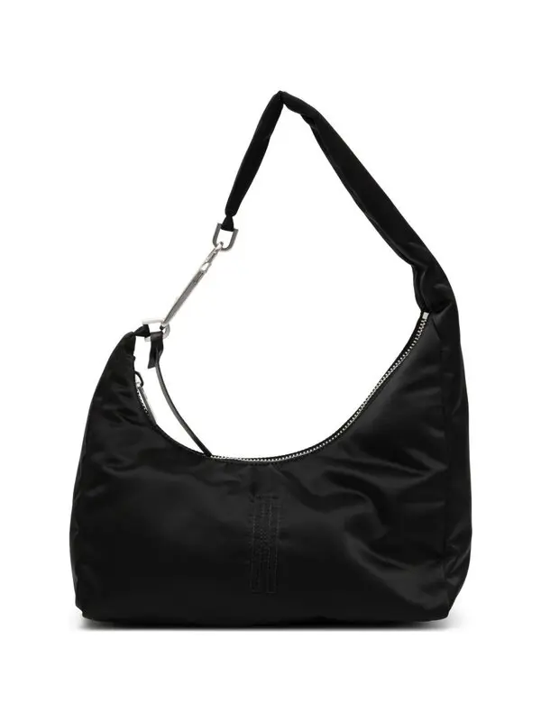 Rick Owens Gemini Small Leather Shoulder Bag - Black