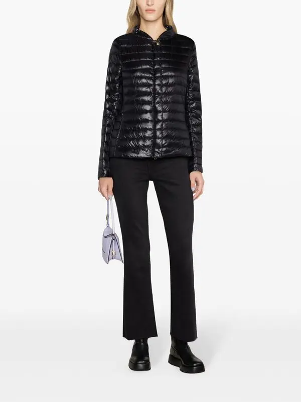 Herno Nylon Short Down Jacket - Black