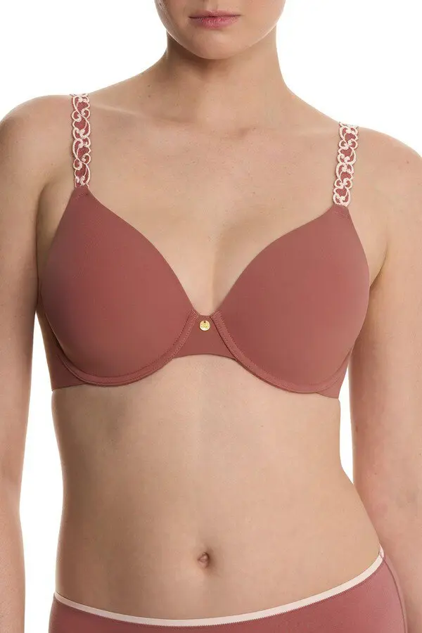 Natori Pure Luxe Custom Coverage Contour Underwire Bra - Lime