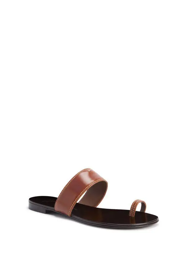 GIUSEPPE ZANOTTI Nitis Flat Thong Sandals - Gold