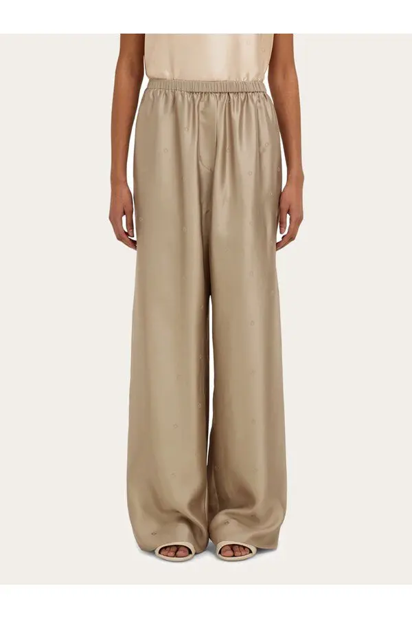 FERRAGAMO Silk Trouser