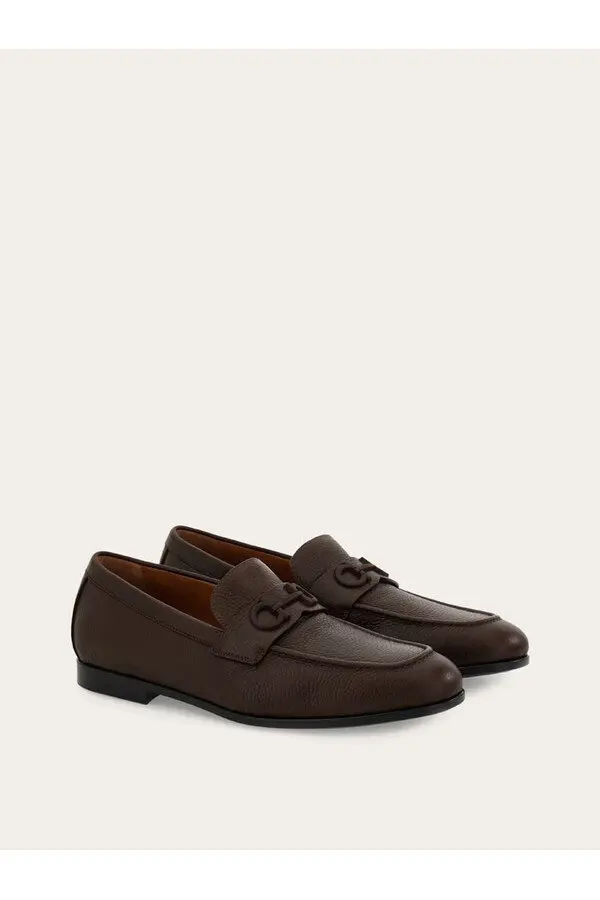 FERRAGAMO Loafer With Gancini Buckle