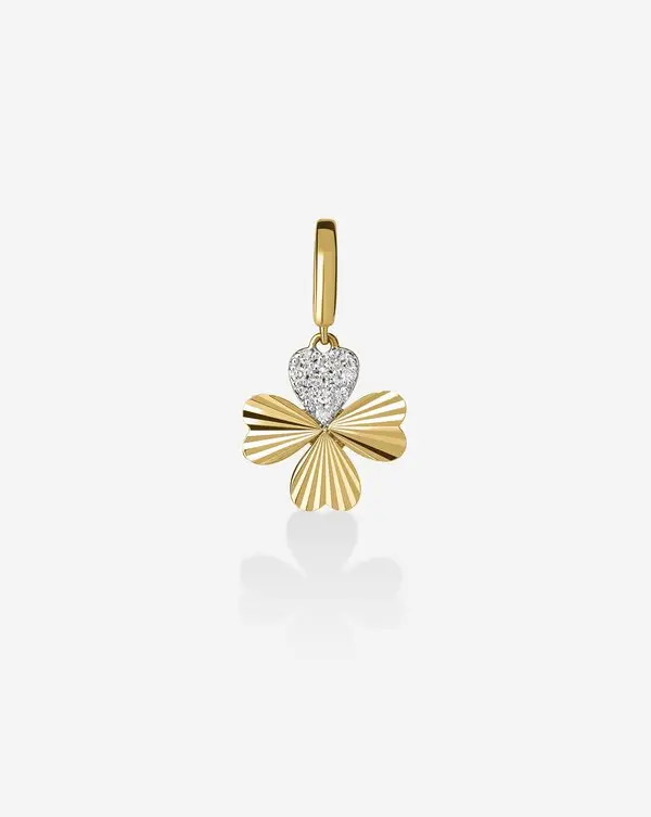 Ring Concierge Clover Diamond Charm - One-color
