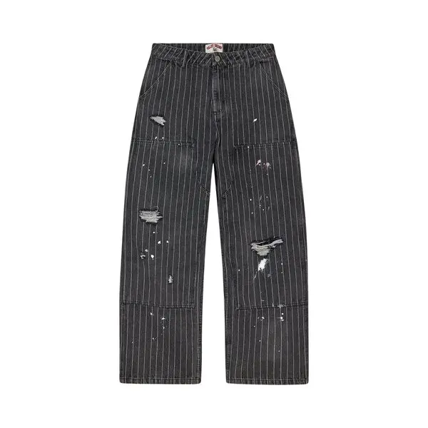 VALE FOREVER Tuxedo Painters Pinstripe Pants