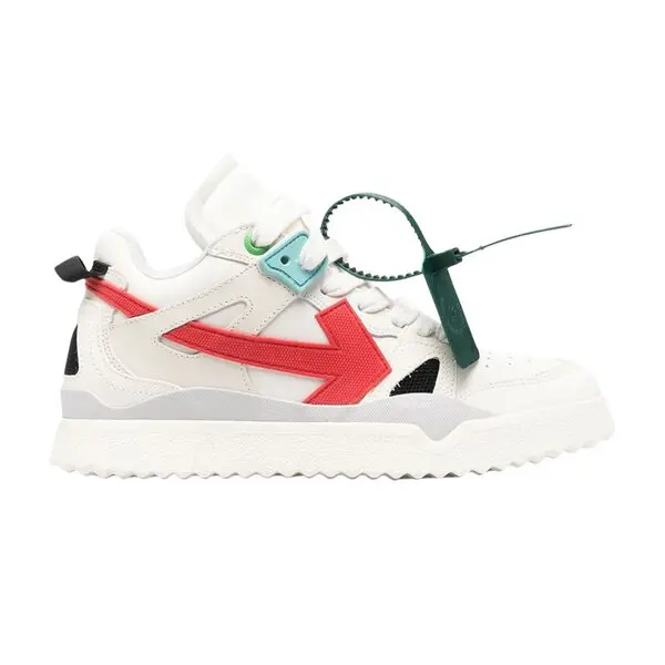 Off-White Mid Sponge Sneakers - White