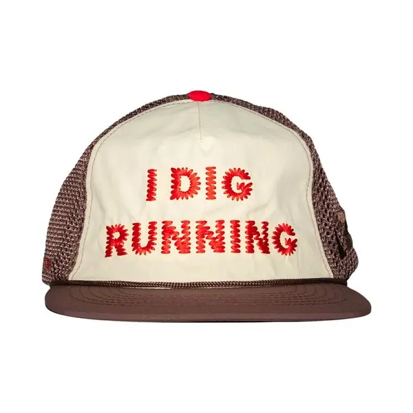 ALEX ZONO I Dig Running Trucker Hat - Pink