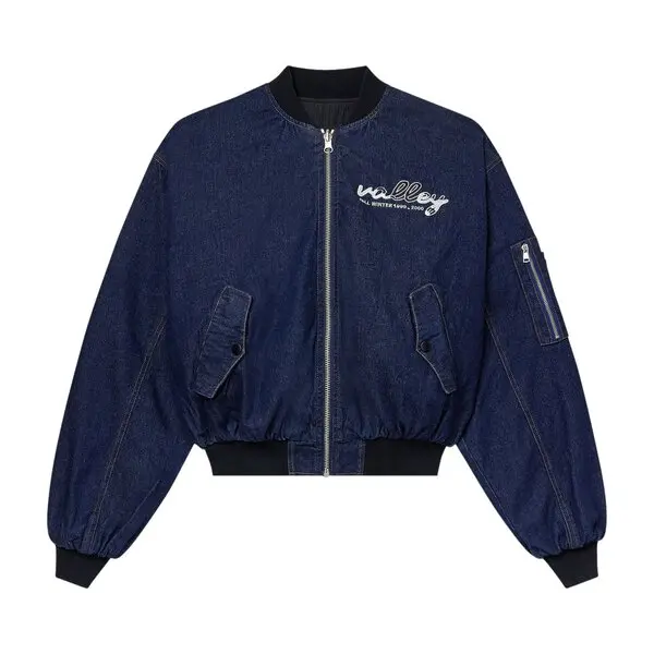 VALE FOREVER 1999-2000 Raw Denim Bomber