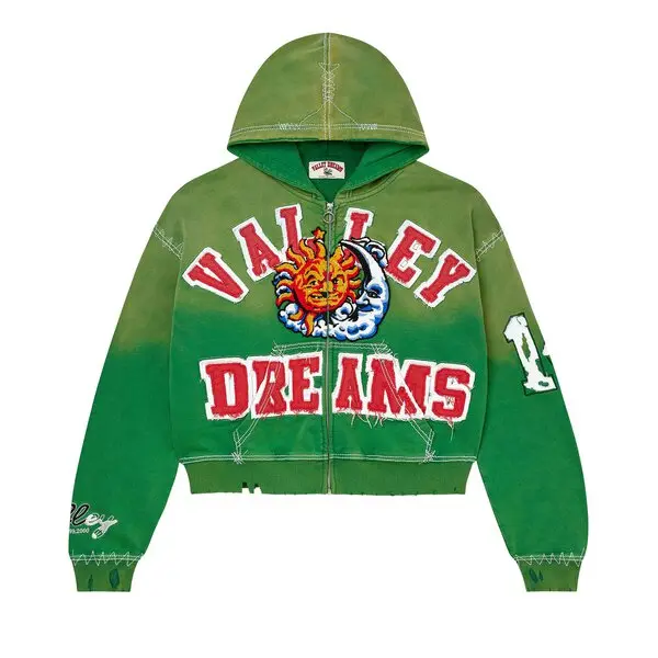 VALE FOREVER Sunny Zip-up - Green