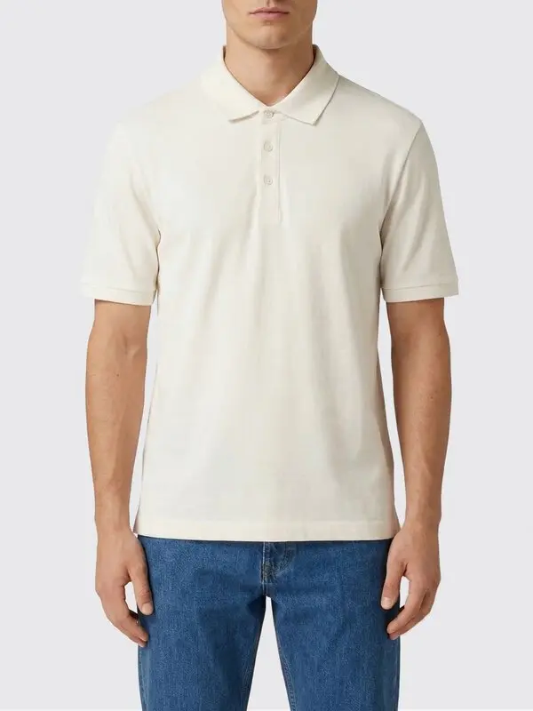 BOSS Cotton Polo Shirt - White