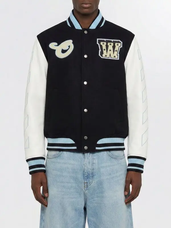 Off-White Varsity Jacket - Black