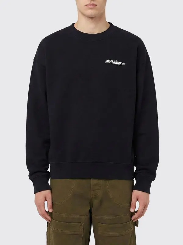 Off-White Crewneck Sweatshirt - Black