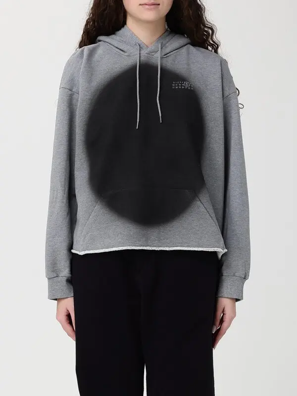 MAISON MARGIELA Cotton Hoodie - Grey