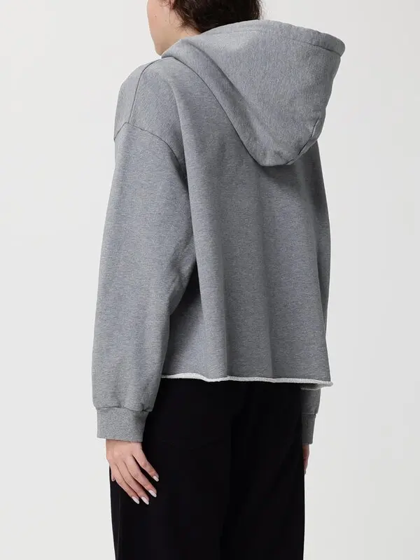 MAISON MARGIELA Cotton Hoodie - Grey