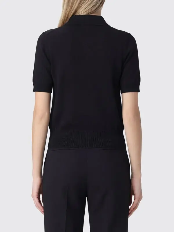 A.p.c. Knitted Polo Shirt - Black