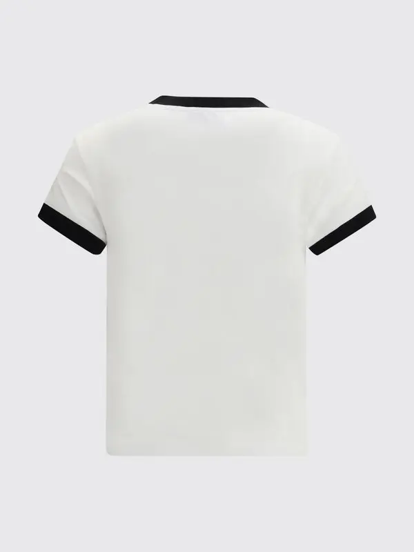 Off-White Cotton T-shirt With Logo - White 1