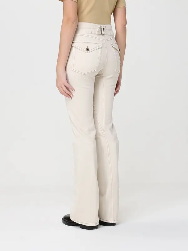 Burberry Stretch Denim Straight Jeans