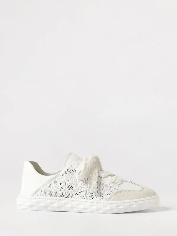 JIMMY CHOO Lace Up Sneakers