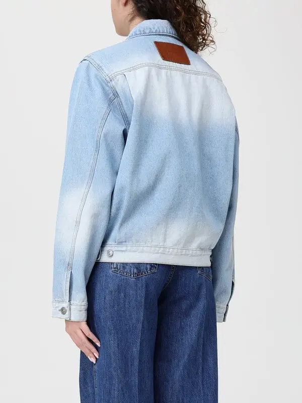 Victoria Beckham Bleached Denim Jacket