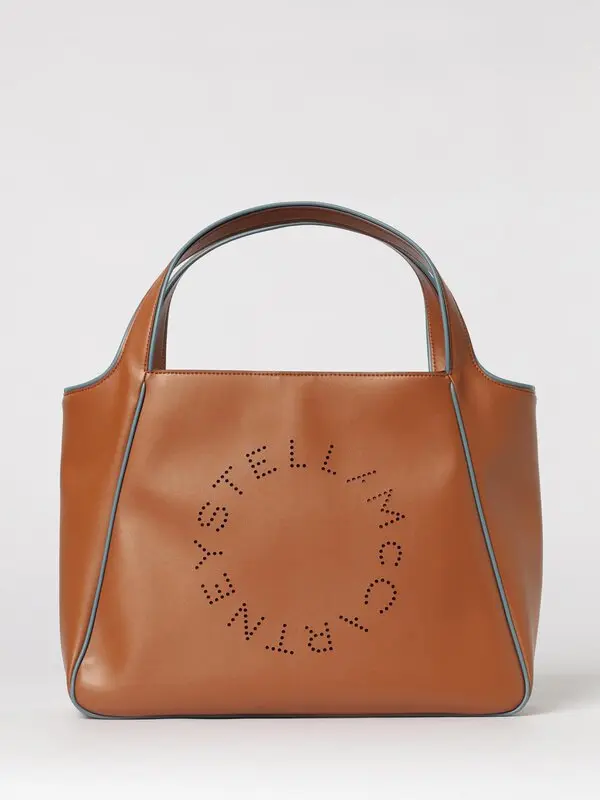 Stella McCartney Faux Leather Tote Bag - Brown