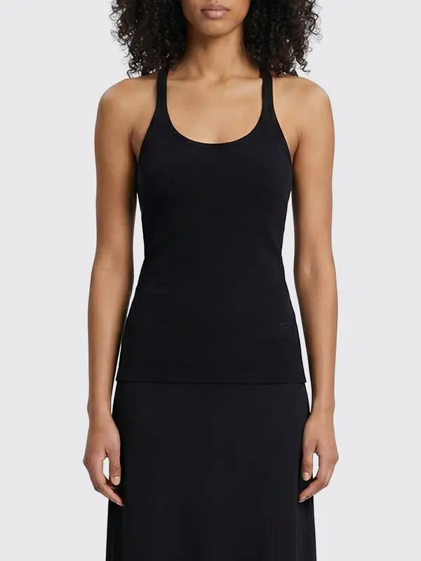 TOM FORD Racerback Tank Top - Black