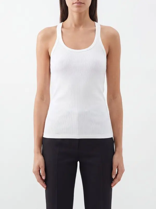 TOM FORD Racerback Tank Top - White