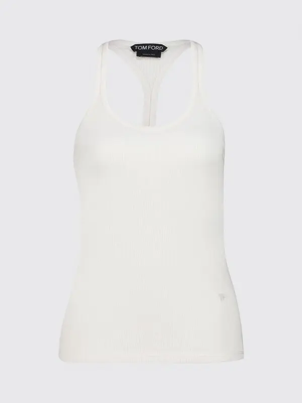 TOM FORD Racerback Tank Top - White