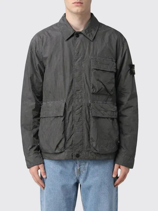 Stone Island Coat - Black