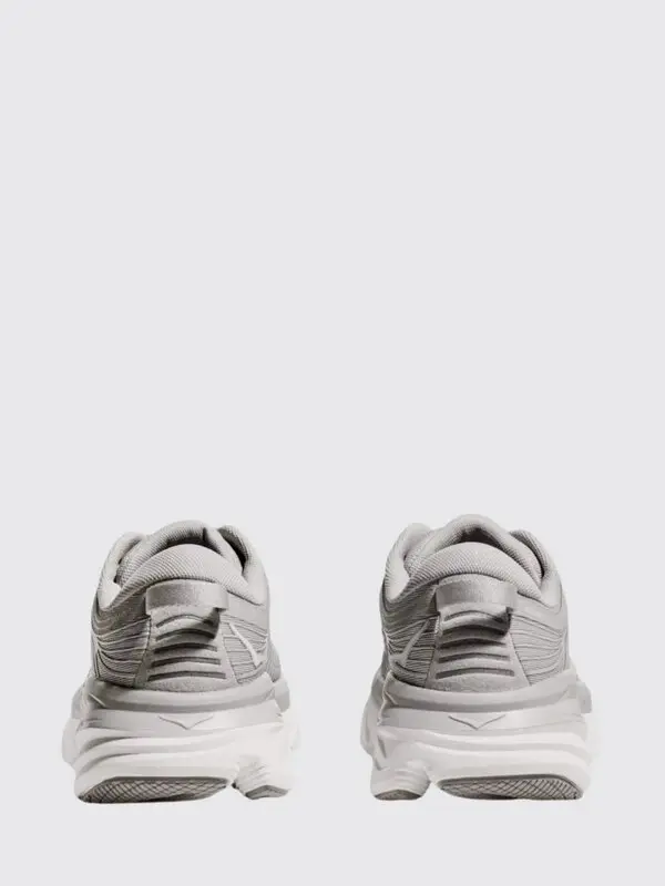 HOKA® Bondi Technical Mesh Lace-up Sneakers - White